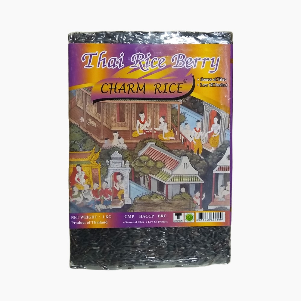 Thai Charm Thai Rice Berry Rice - 1kg [BB 1.8.27] - yumyumthaishop.co.uk