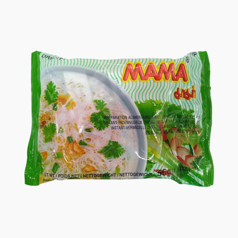 Mama Clear Soup - Rice Vermicelli - เส้นหมี่ - CASE 30 packets x 55g ...