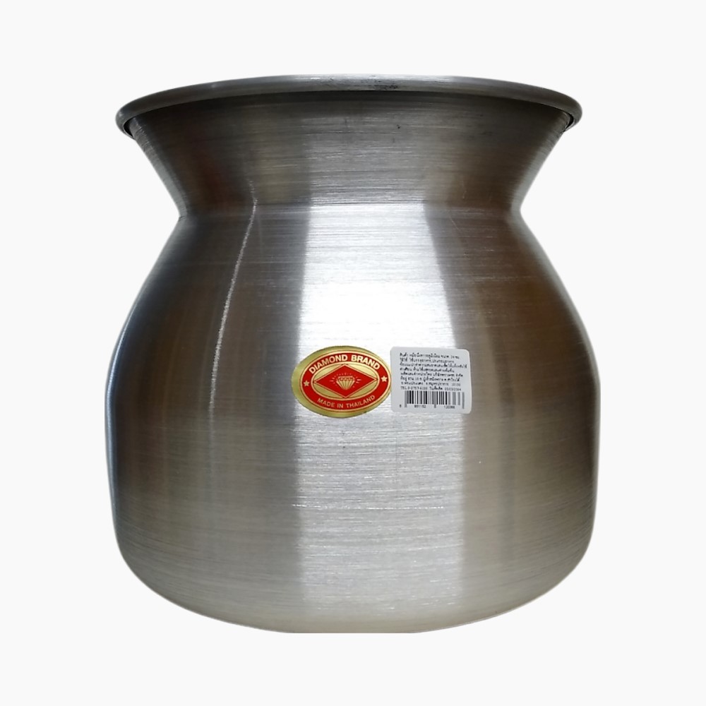 Diamond Brand Aluminium Sticky Rice Pot - 24cm - yumyumthaishop.co.uk