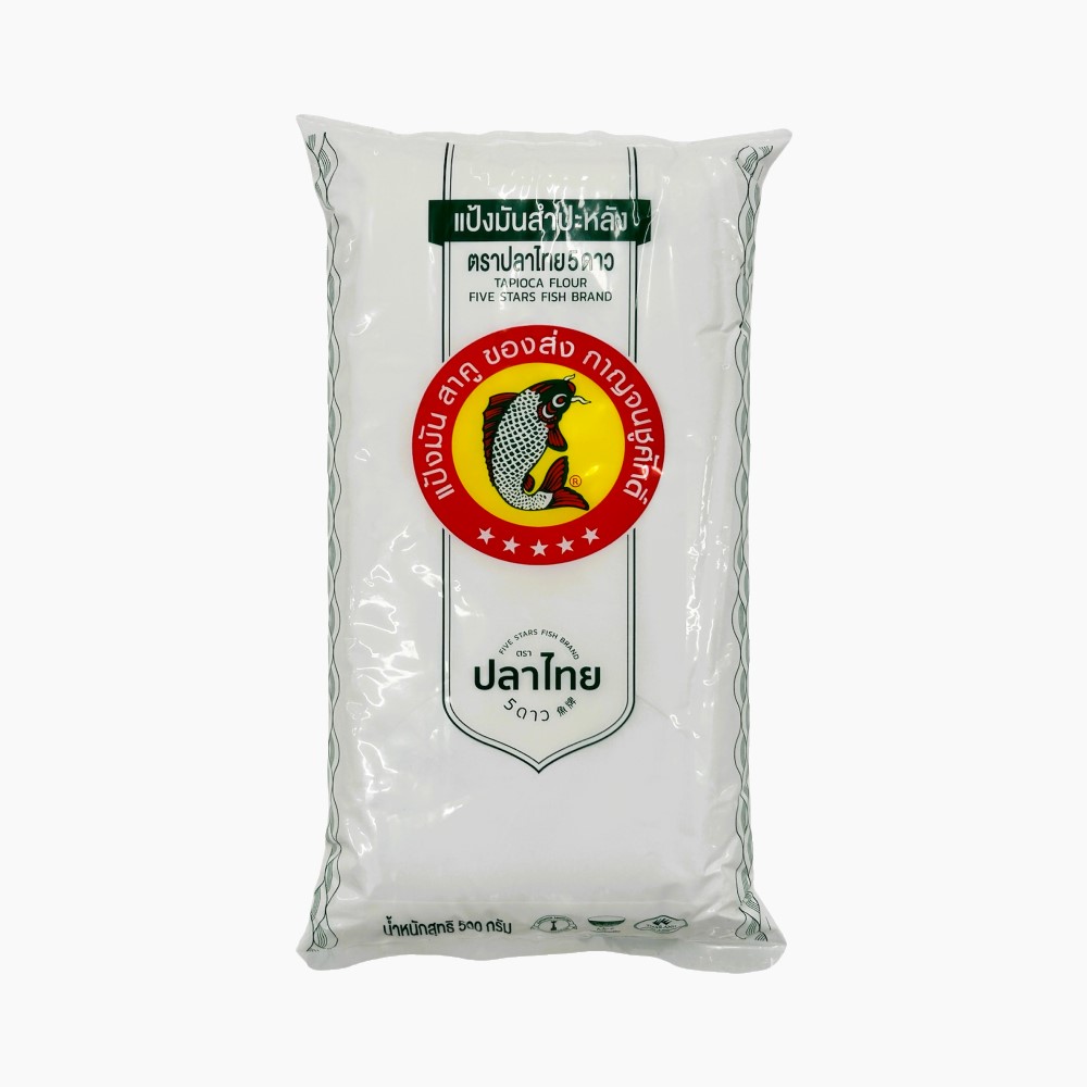 Fish Brand Tapioca Flour - 500g [BB 1.5.26] - yumyumthaishop.co.uk