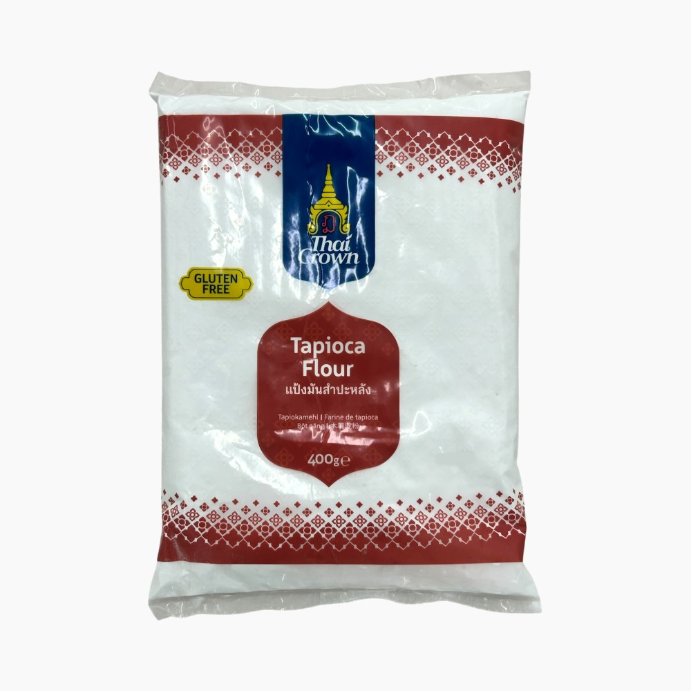 Thai Crown Tapioca Flour - 400g [BB 31.8.27] - yumyumthaishop.co.uk